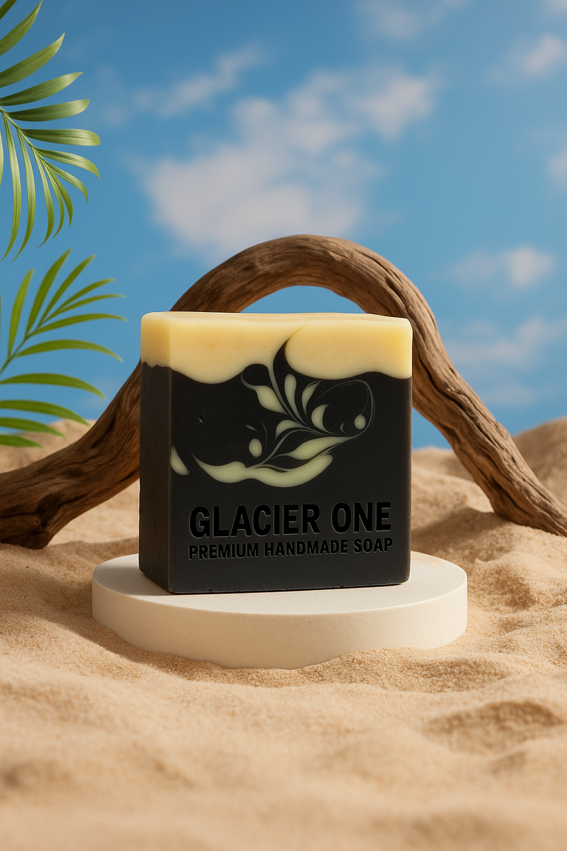 Handmade Soap with Coffee & Activated Charcoal (Deep cleanse detox, gl ...